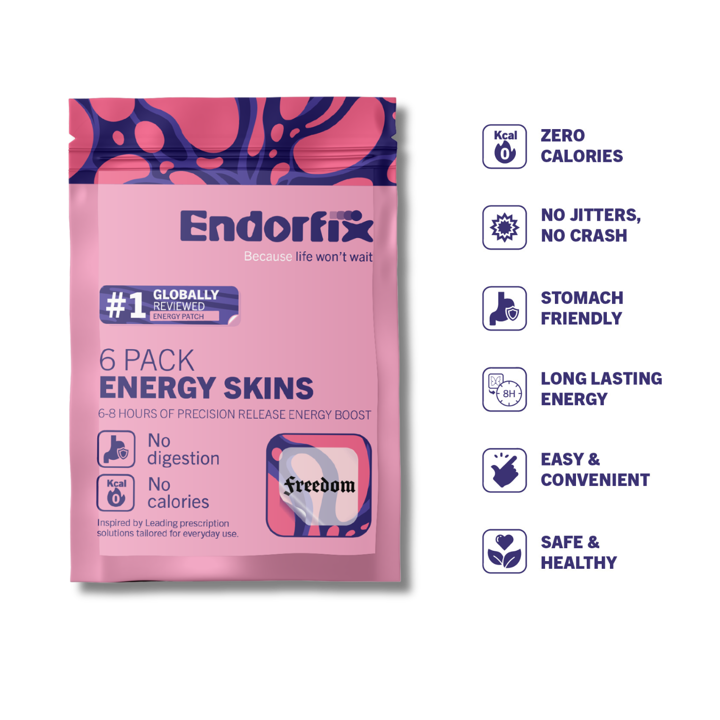Freedom Skin x 1 Pack – Endorfix Inc